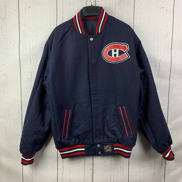 Jh Design | Jackets & Coats | Vintage Montreal Canadiens Nhl Jh Design ...